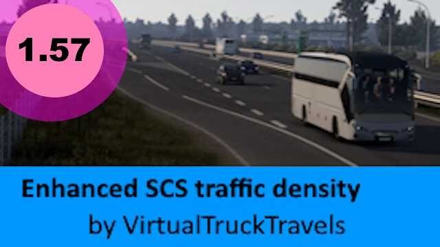 Enhanced SCS Traffic v1.5 [1.57] | ETS 2 mods