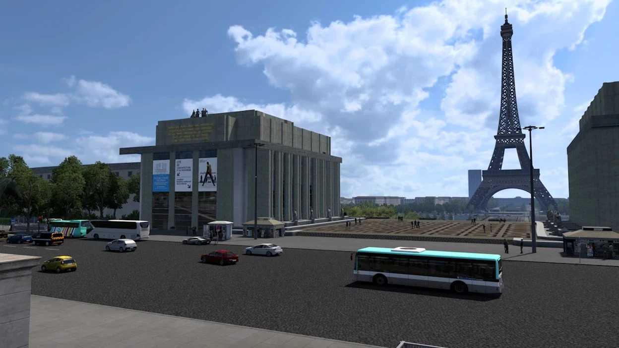 Ile-de-France (Paris Suburbs) Map 1:1 v0.1.5c [1.57] | ETS 2 mods