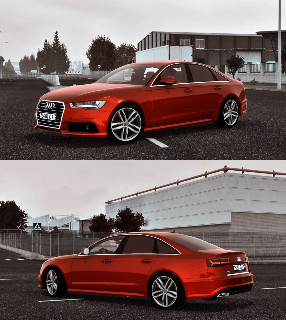 Audi A6 C7 3.0 TFSI 2015 v3.3 1.57x Modu İndir | ets2.tr