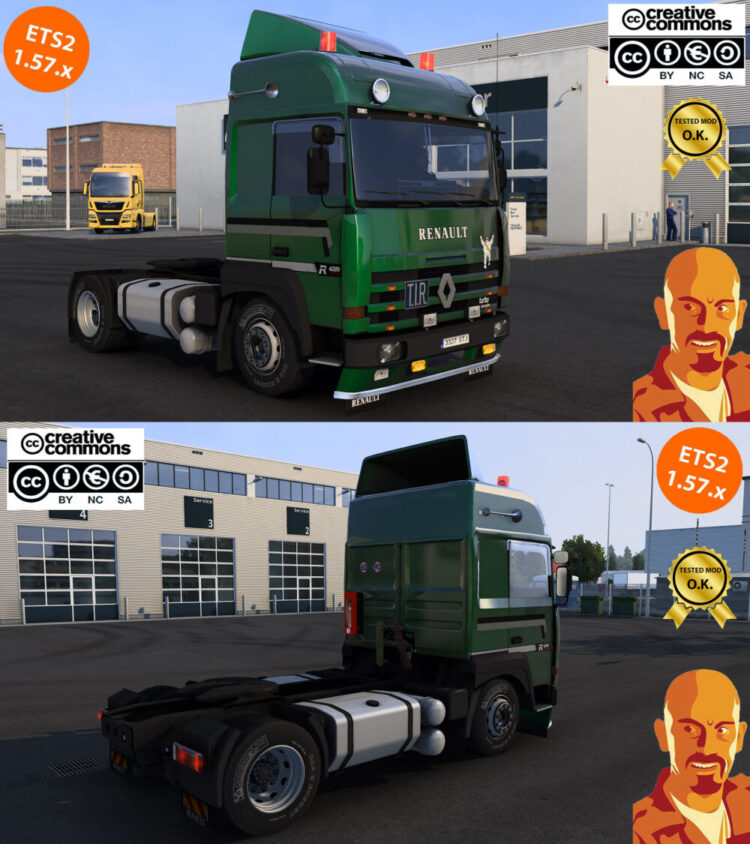 RENAULT MAJOR Ti v3.0 ETS2 1.57.x | ETS 2 mods