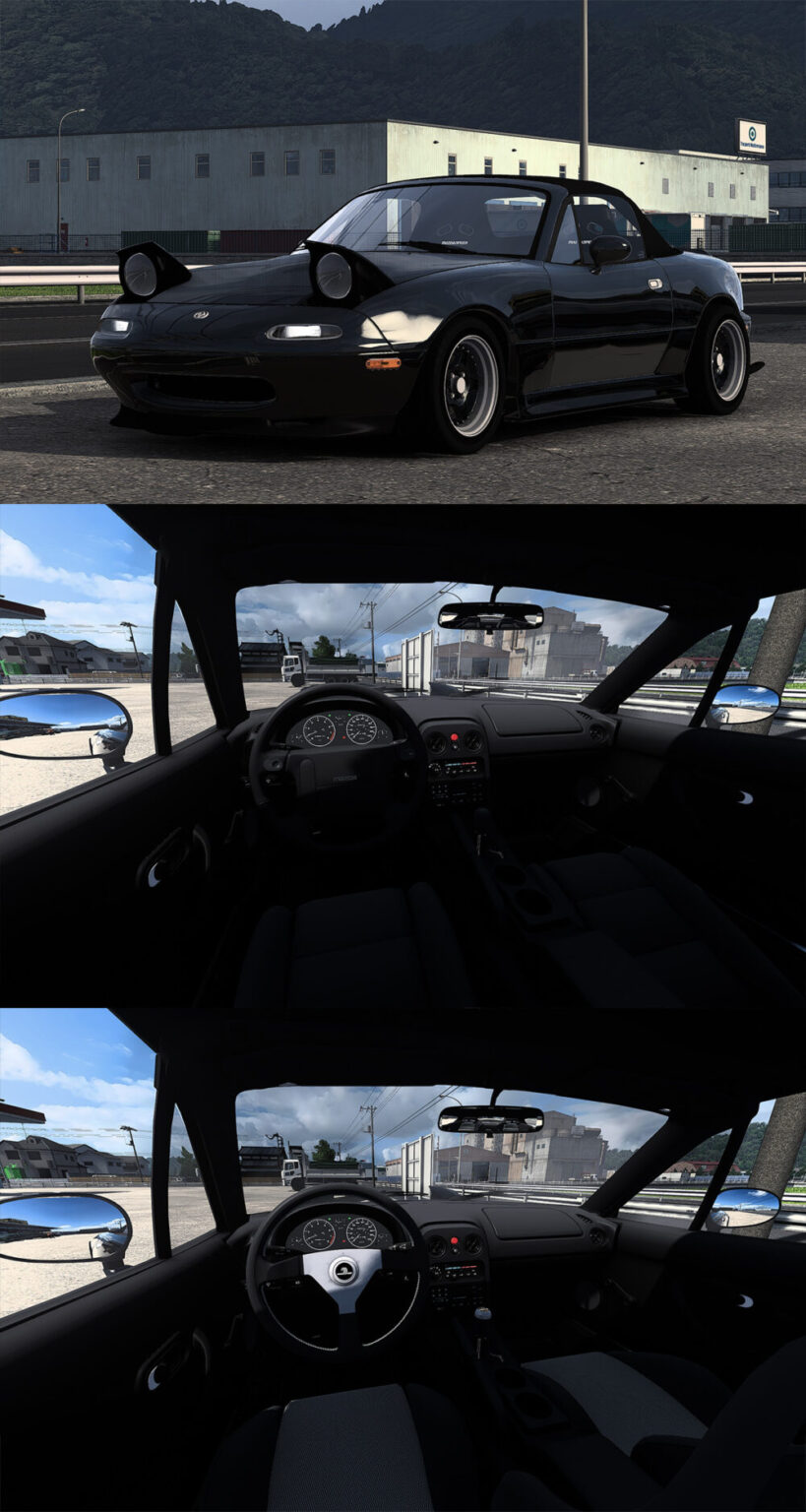 Mazda MX-5 Miata NA V2.3 1.57 | ETS 2 mods