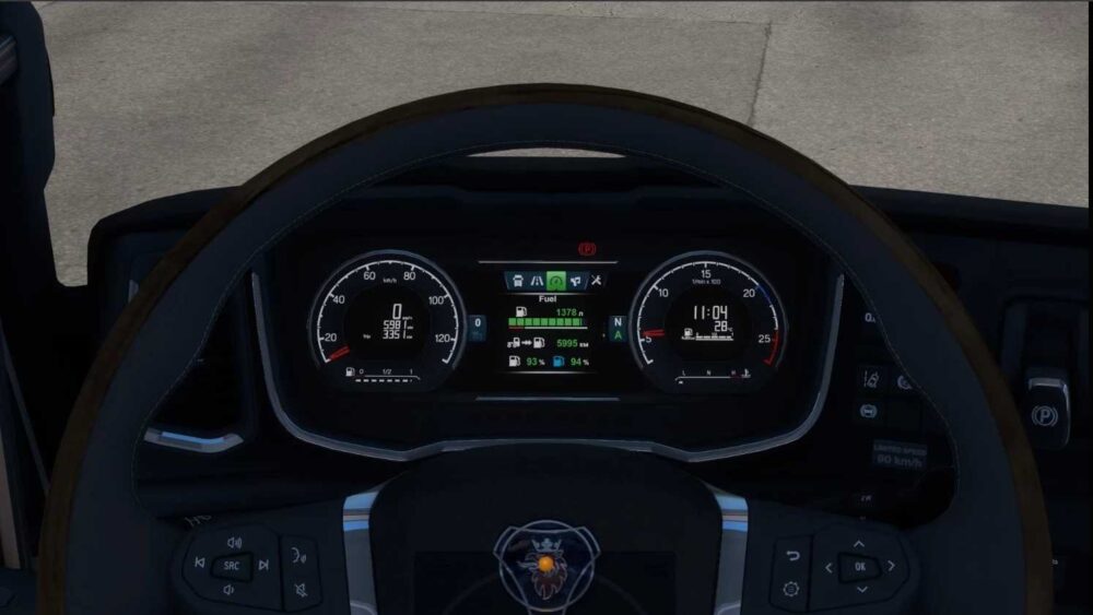 Scania 2016 Improved Dashboard v5.1 [1.57] | ETS 2 mods
