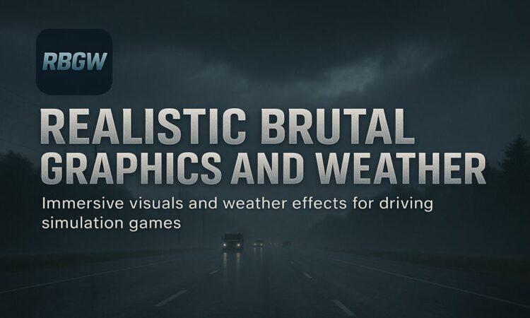 Realistic Brutal Graphics And Weather V12.8 | ETS 2 mods