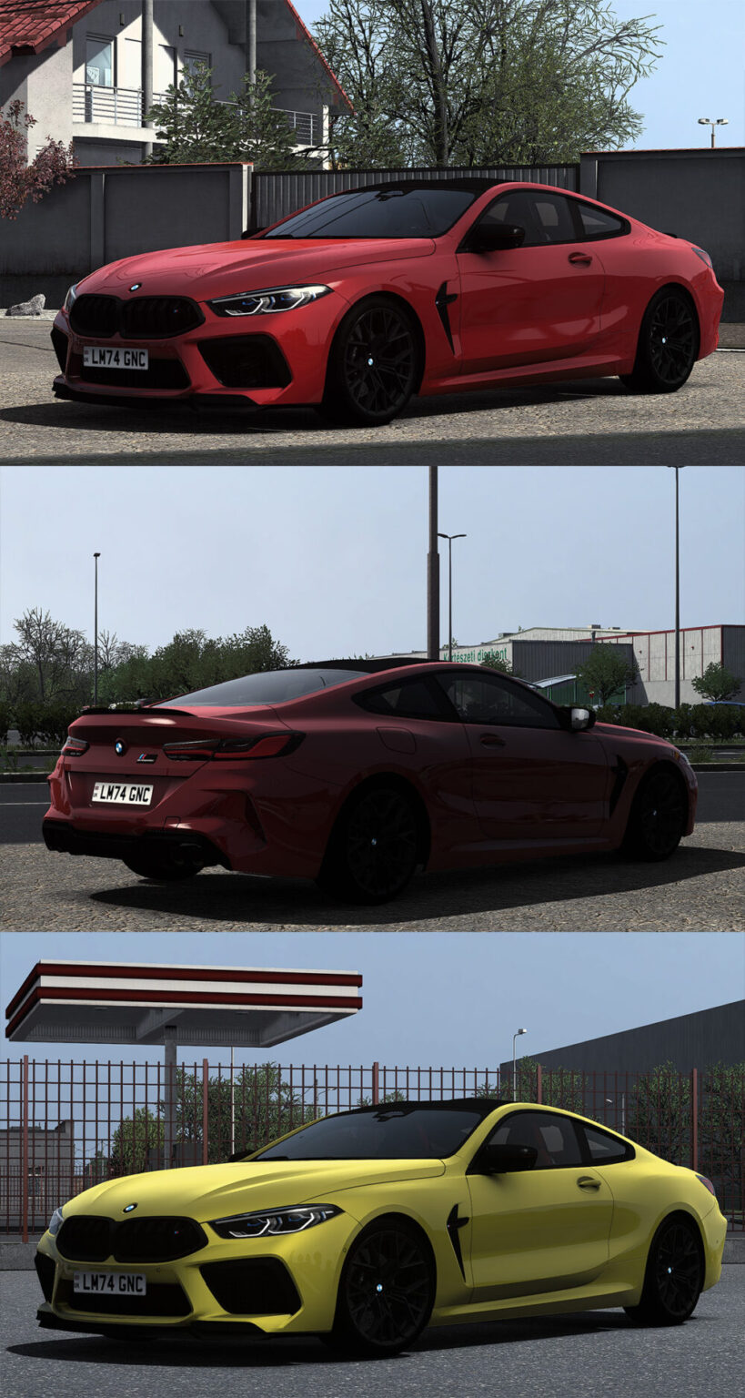 BMW M8 F92 V1.8 1.57 | ETS 2 mods