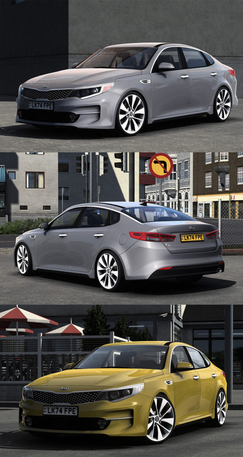 Kia Optima (K5) JF 2016 V1.6 1.57 | ETS 2 mods