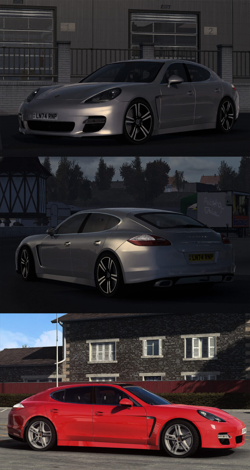 Porsche Panamera Turbo 970 2010 V8.1 1.57 | ETS 2 mods
