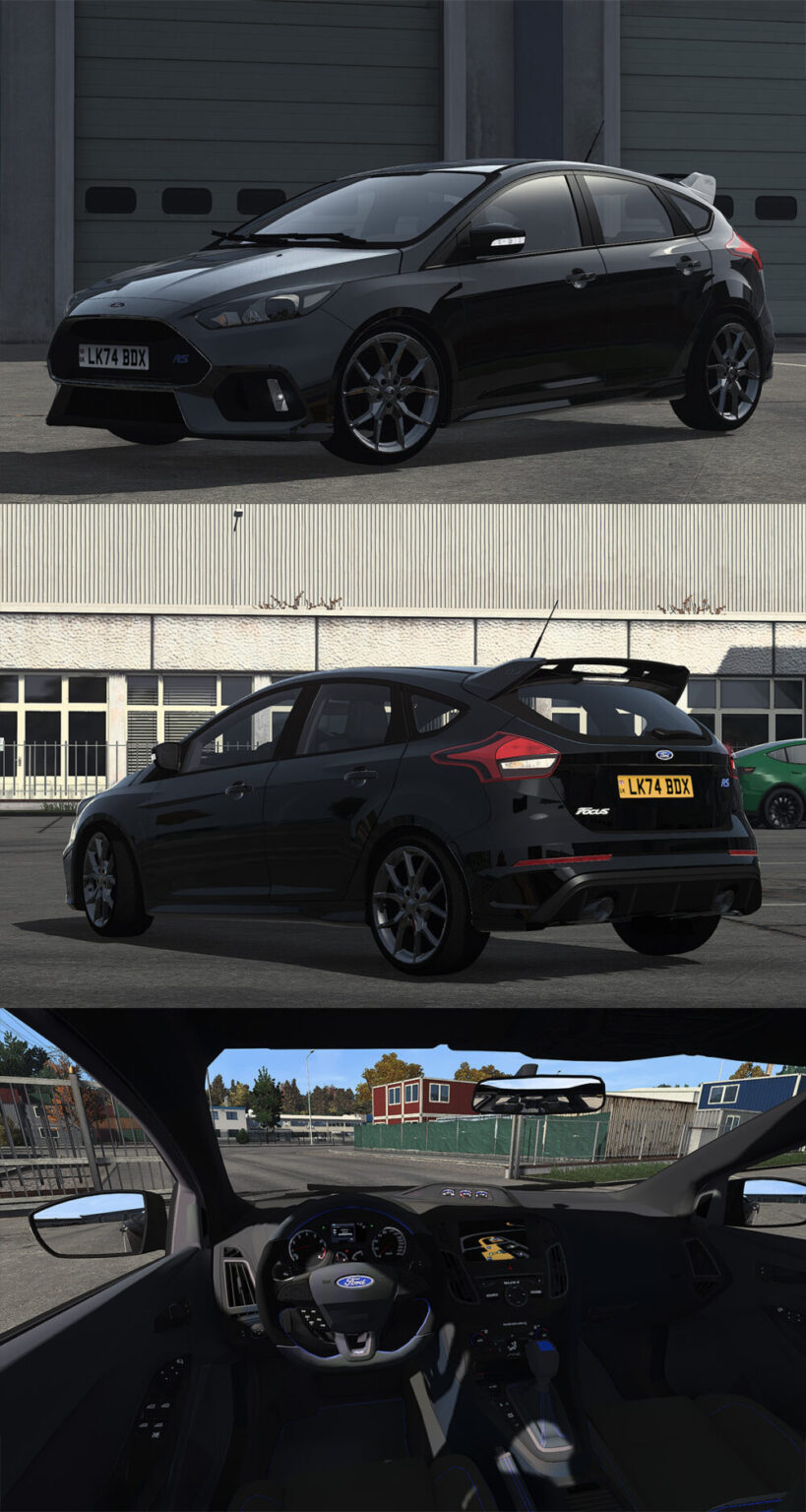 Ford Focus RS Mk3 2017 V3.0 1.57 | ETS 2 mods