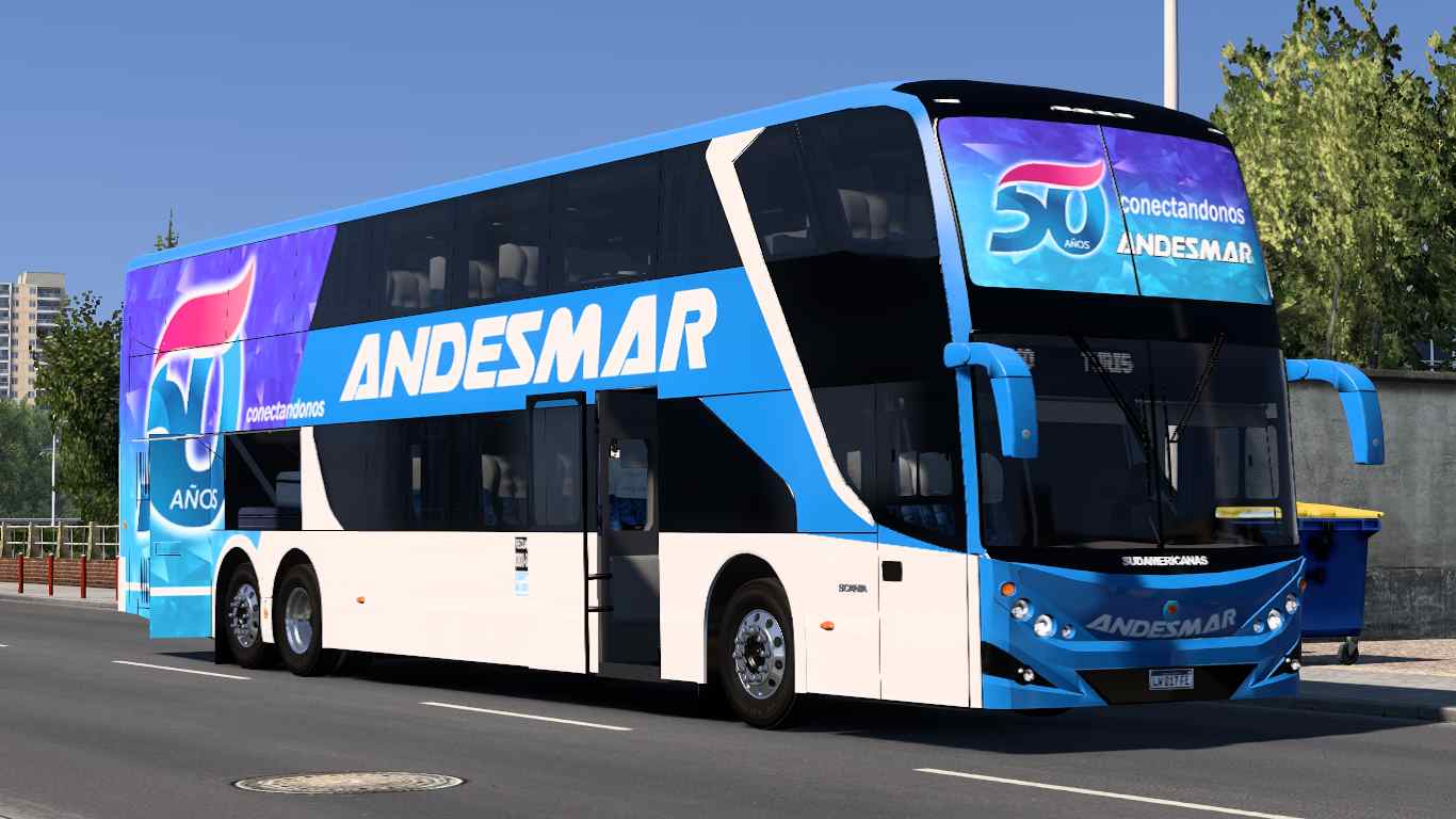 Sudamericanas F50 IV DP 6×2 Scania v1.7 [1.57] | ETS 2 mods