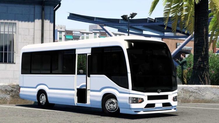 Toyota Coaster G4 2022 Bus v1.0 | ETS 2 mods