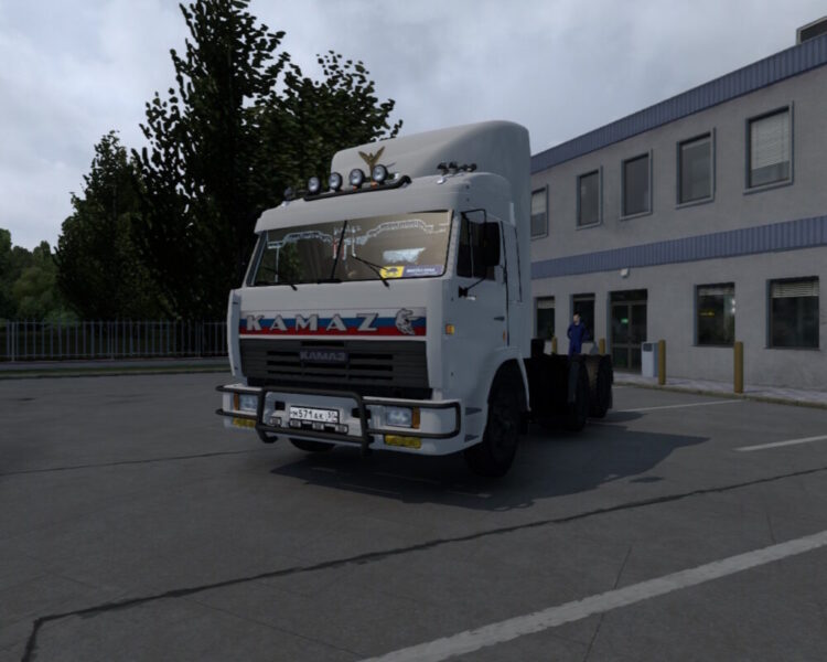 Kamaz-54115 by Oleg ETS2 1.57 | ETS 2 mods
