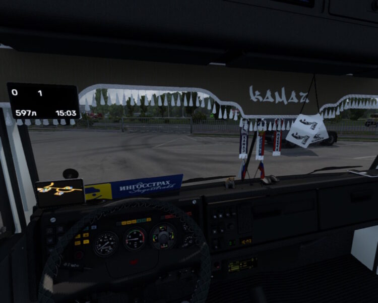 Kamaz-54115 by Oleg ETS2 1.57 | ETS 2 mods