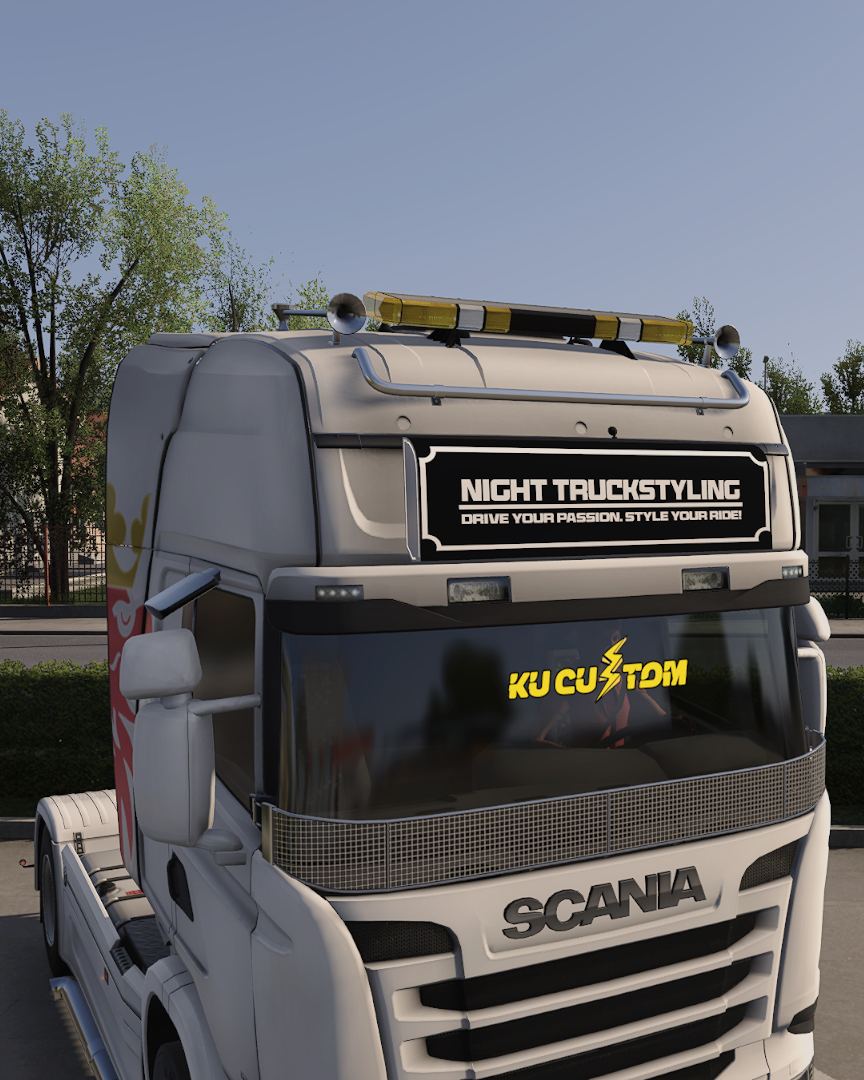 LIGHTBOX FOR SCANIA STREAMLINE AND R2009 | ETS 2 mods