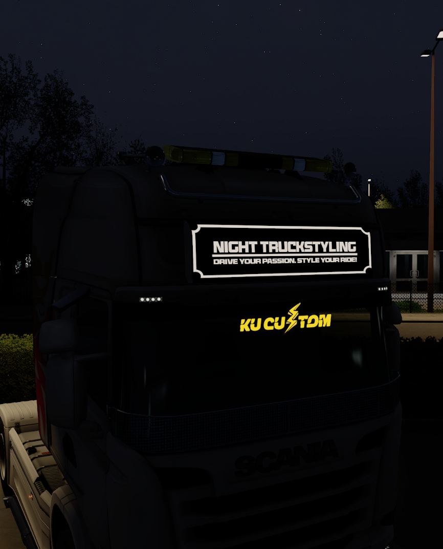 LIGHTBOX FOR SCANIA STREAMLINE AND R2009 | ETS 2 mods