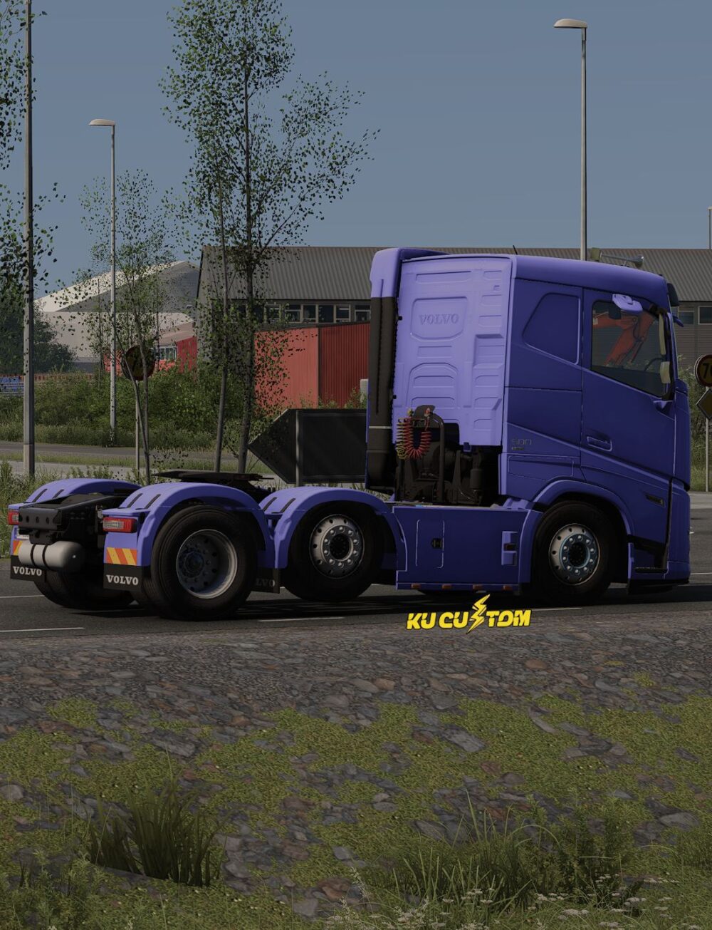 SIDESKIRT FOR VOLVO FH AERO 6X2/4 | ETS 2 mods