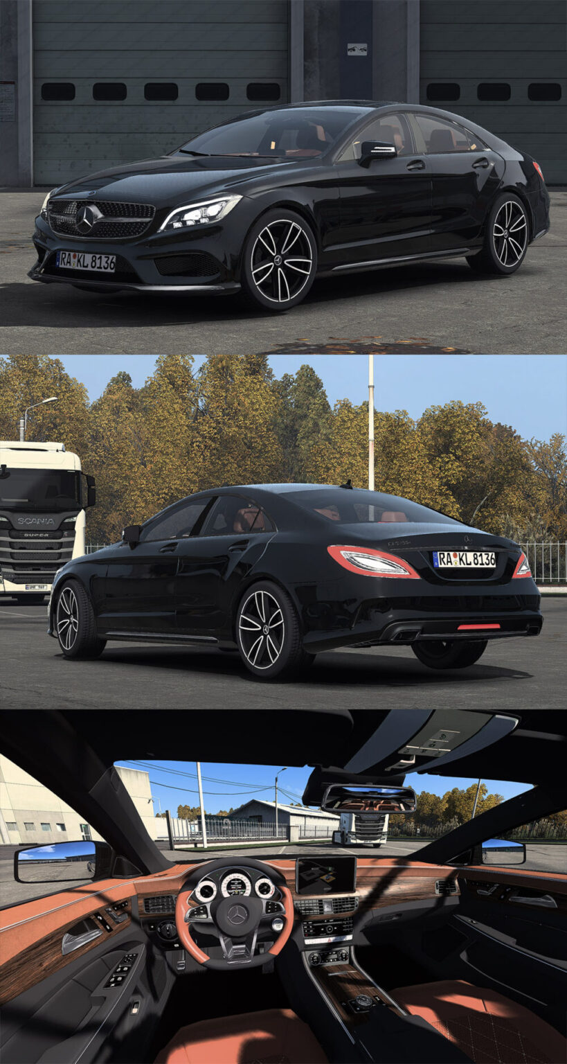 Mercedes-Benz C218 CLS-Class V3.2 1.57 | ETS 2 mods