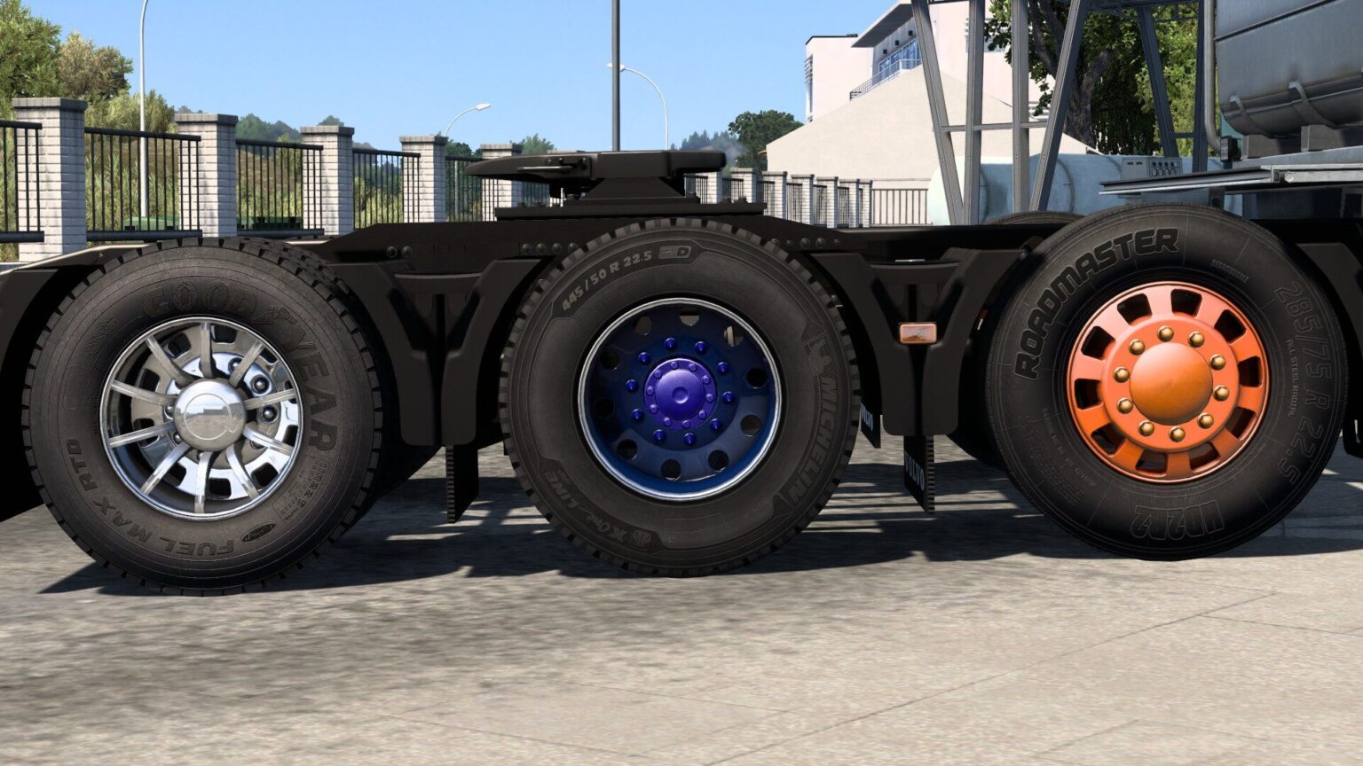 Ats Wheel And Tire Package For Ets2 By Rodonitcho Mods 1.0 1.50 1.58 13 ...