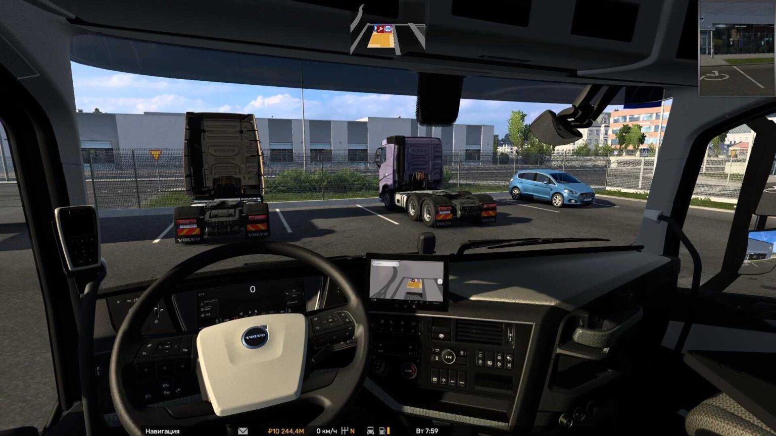 Real Camera for Interiors Truck v1.58 | ETS 2 mods