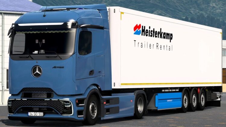 Mercedes Benz Actros MP6 v1.8 1.58 | ETS 2 mods