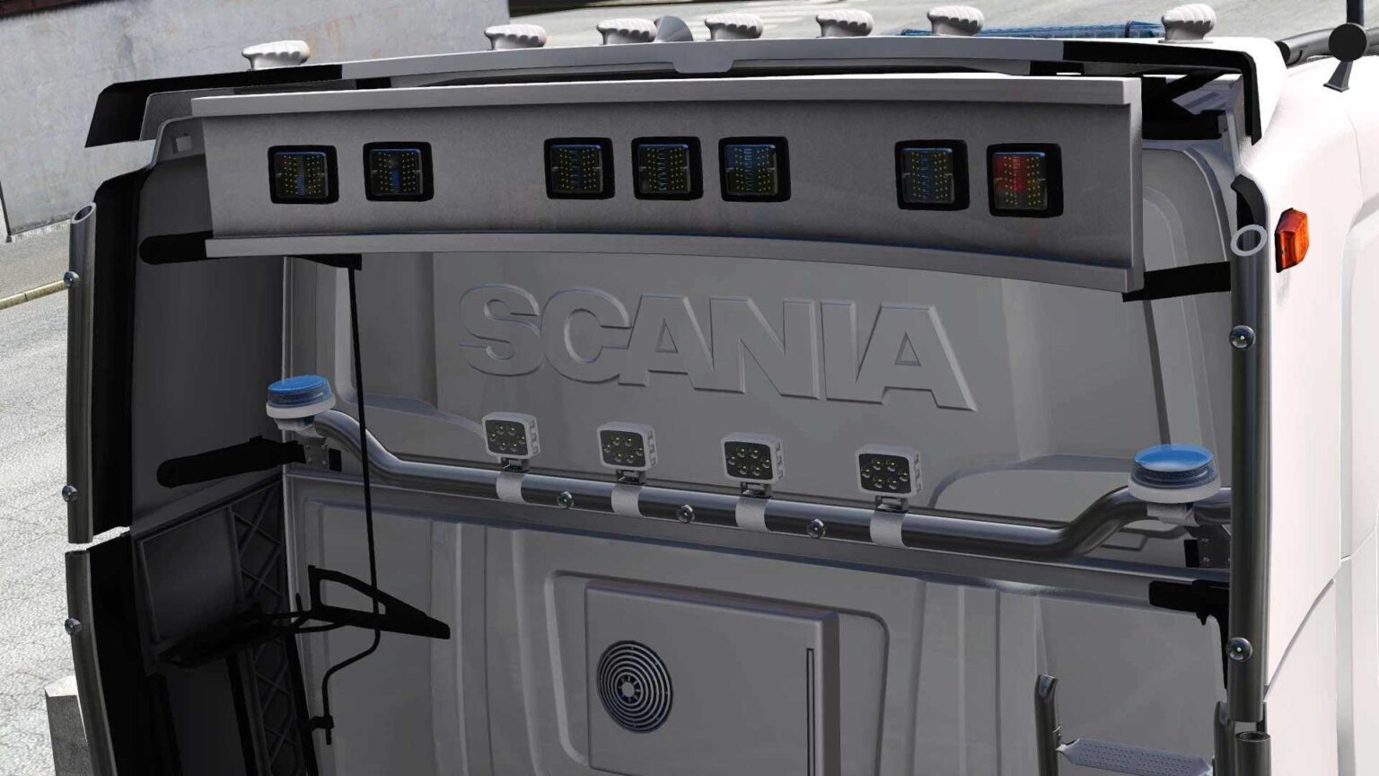 Scania S NextGen High Cabin Rear Tuning Pack v1.58 | ETS 2 mods