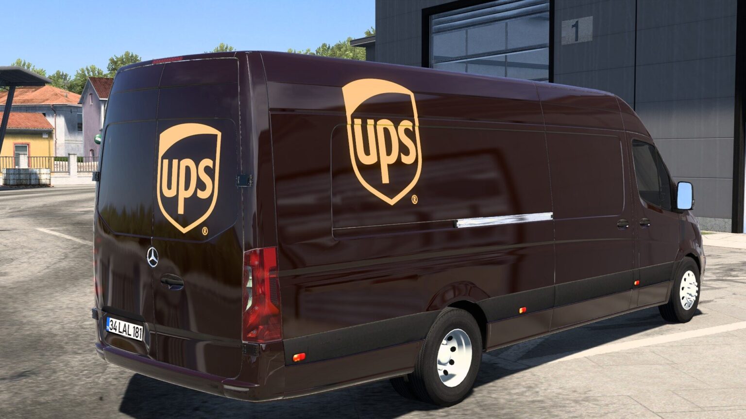 UPS MERCEDES-BENZ SPRINTER TRZPRO BY RODONITCHO MODS 1.0 1.50 1.59 05 ...