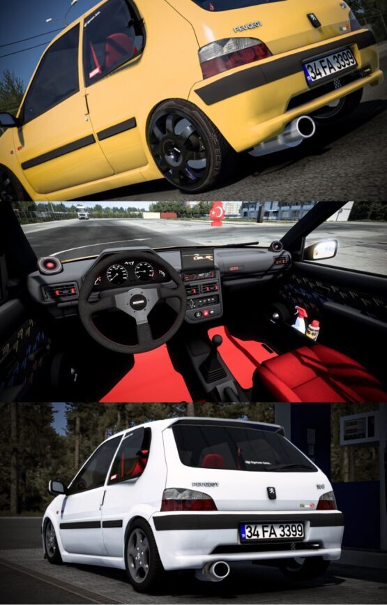 Peugeot 106 GTİ 1.59 | ETS 2 mods